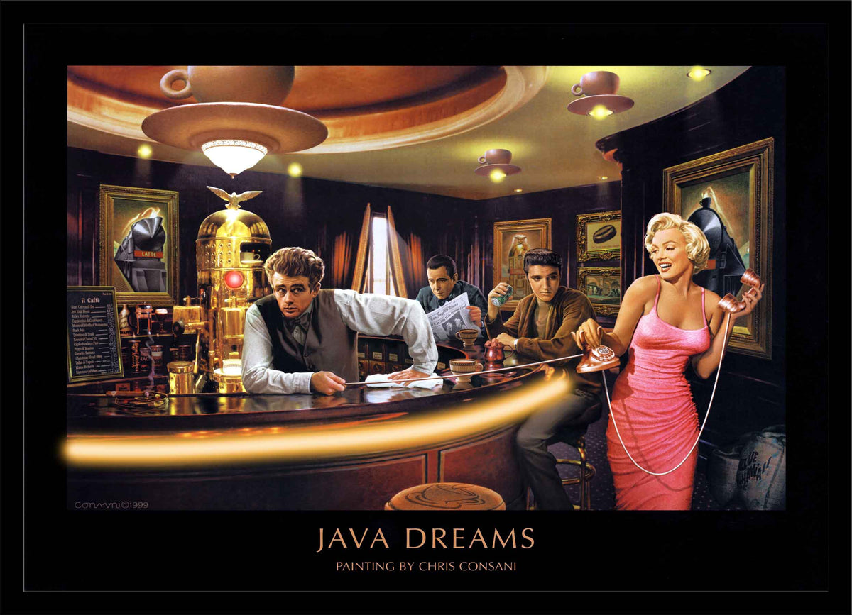 Java Dreams LED by Electric Art Gallery – Poster Shoppe