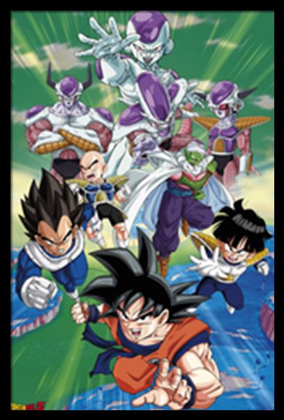 Dragon Ball Z Group Poster – Poster Shoppe