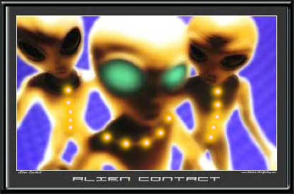 Alien Contact UFO LED by Electric Art Gallery – Poster Shoppe