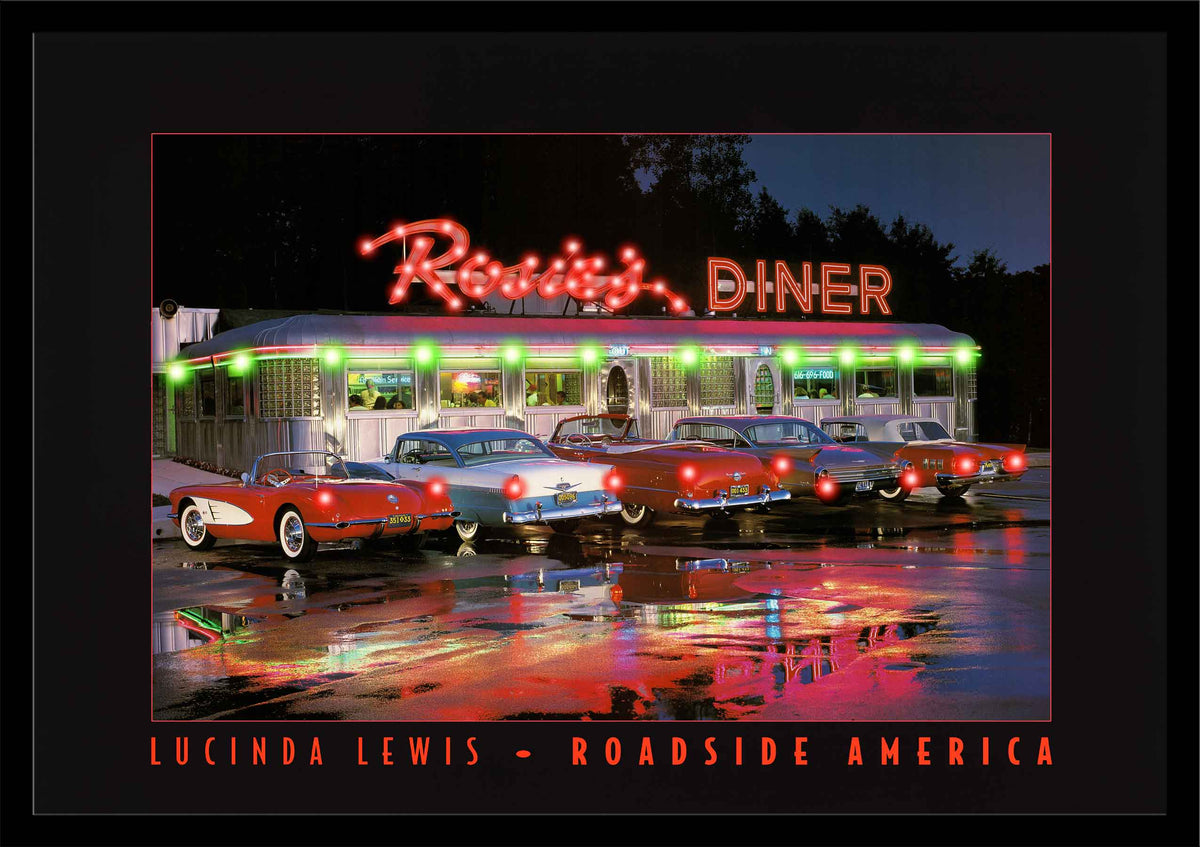 Rosie's Diner LED by Electric Art Gallery – Poster Shoppe