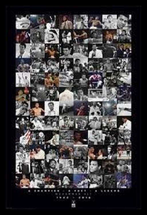 Ali Montage Poster - Mall Art Store – Poster Shoppe