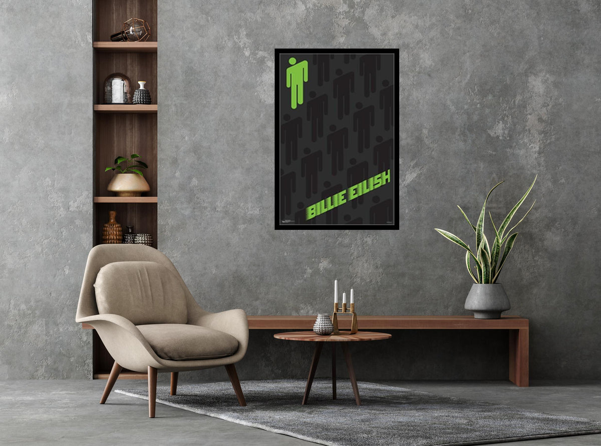 Billie Eilish - Blohsh Poster - Mall Art Store – Poster Shoppe