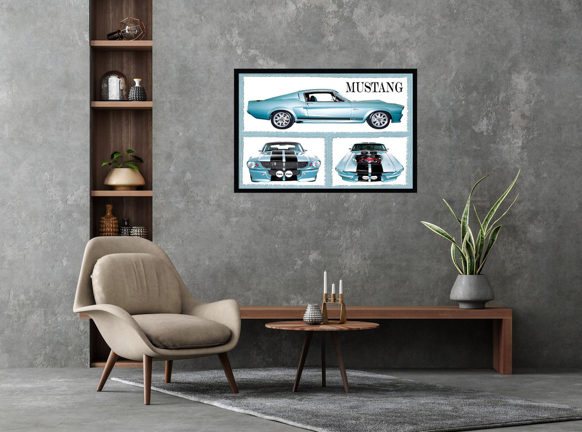 Fabulous Mustang Poster – Poster Shoppe