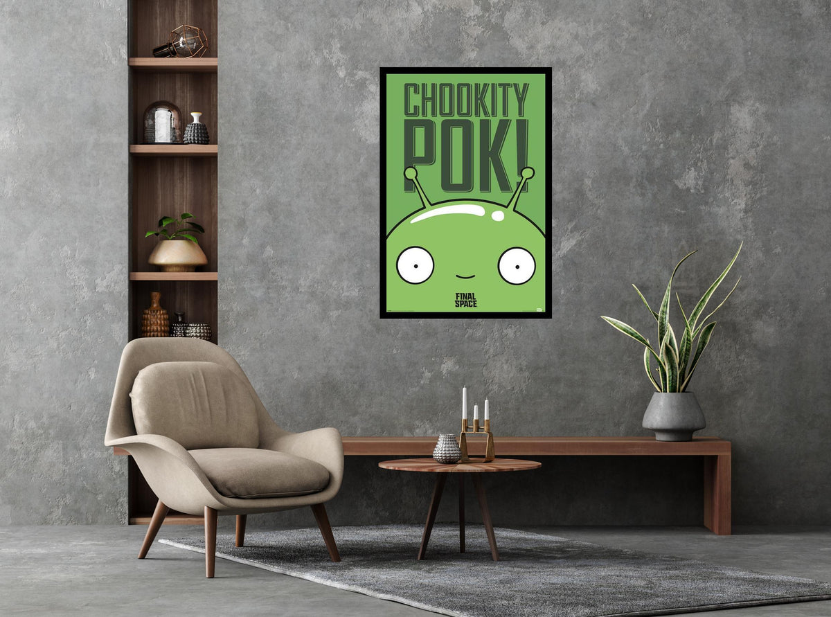 Final Space - Chookity Poh! Poster – Poster Shoppe