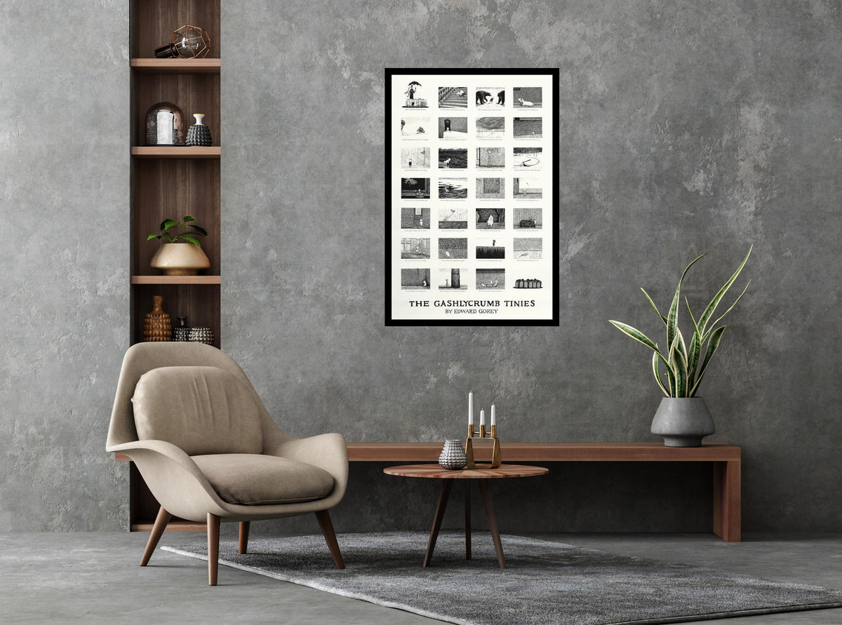 Gashlycrumb Tinies - Edward Gorey Poster – Poster Shoppe