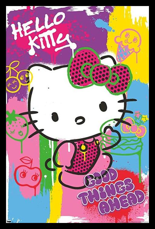 Hello Kitty Pop Art Poster – Poster Shoppe