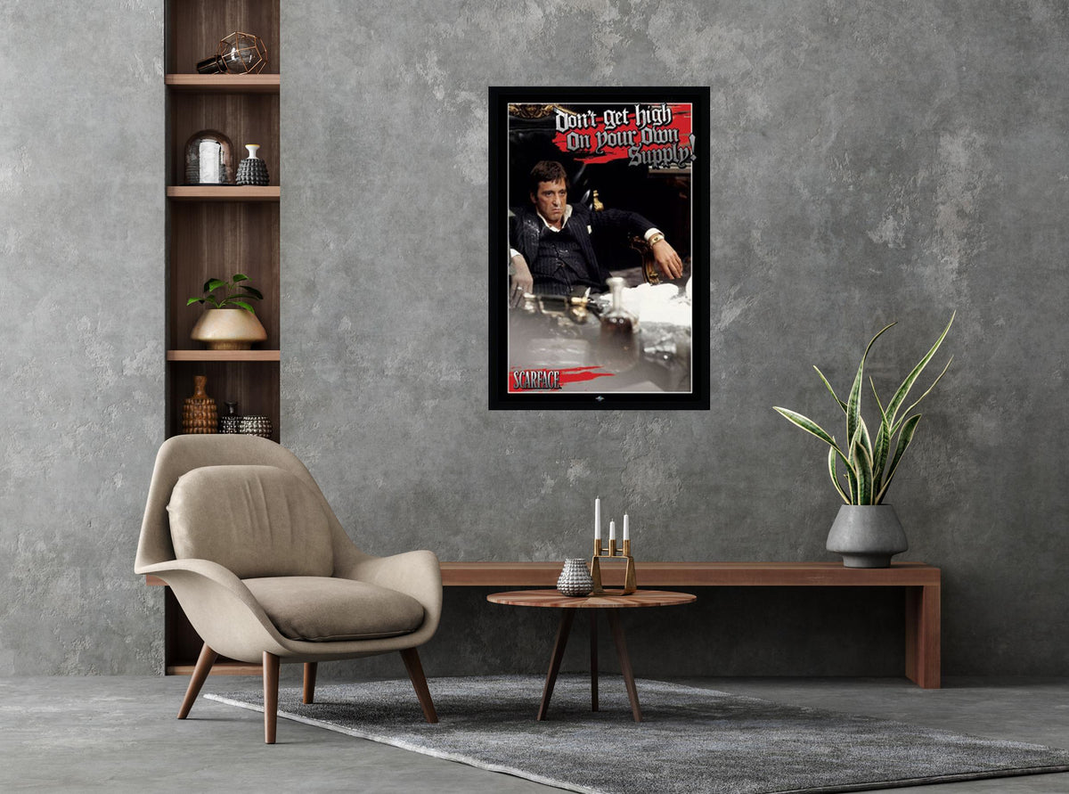 Scarface Coke Poster – Poster Shoppe