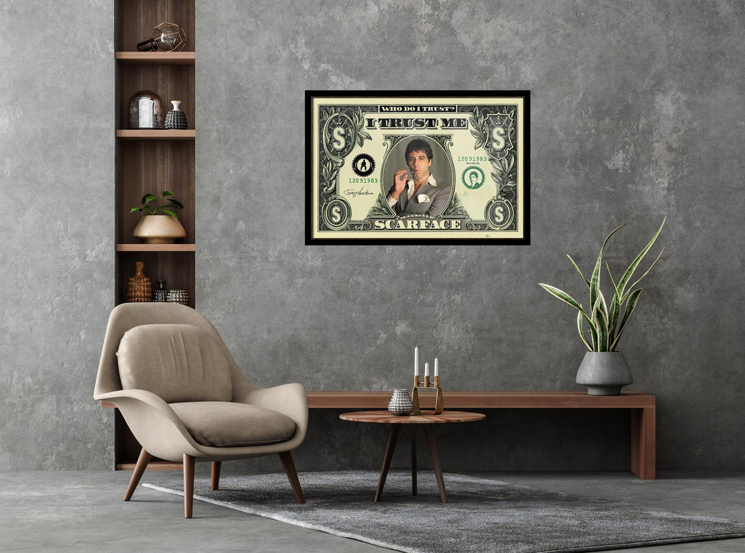 Scarface - Money Poster - Mall Art Store – Poster Shoppe