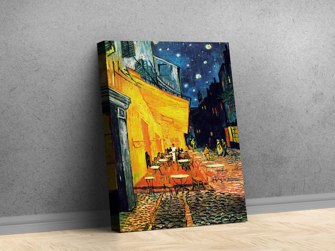 Cafe Terrace at Night Canvas – Poster Shoppe